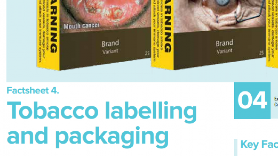 Factsheet 4: Tobacco labelling and packaging | The Union