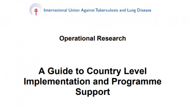 A Guide to Country Level Implementation and Programme Support | The Union